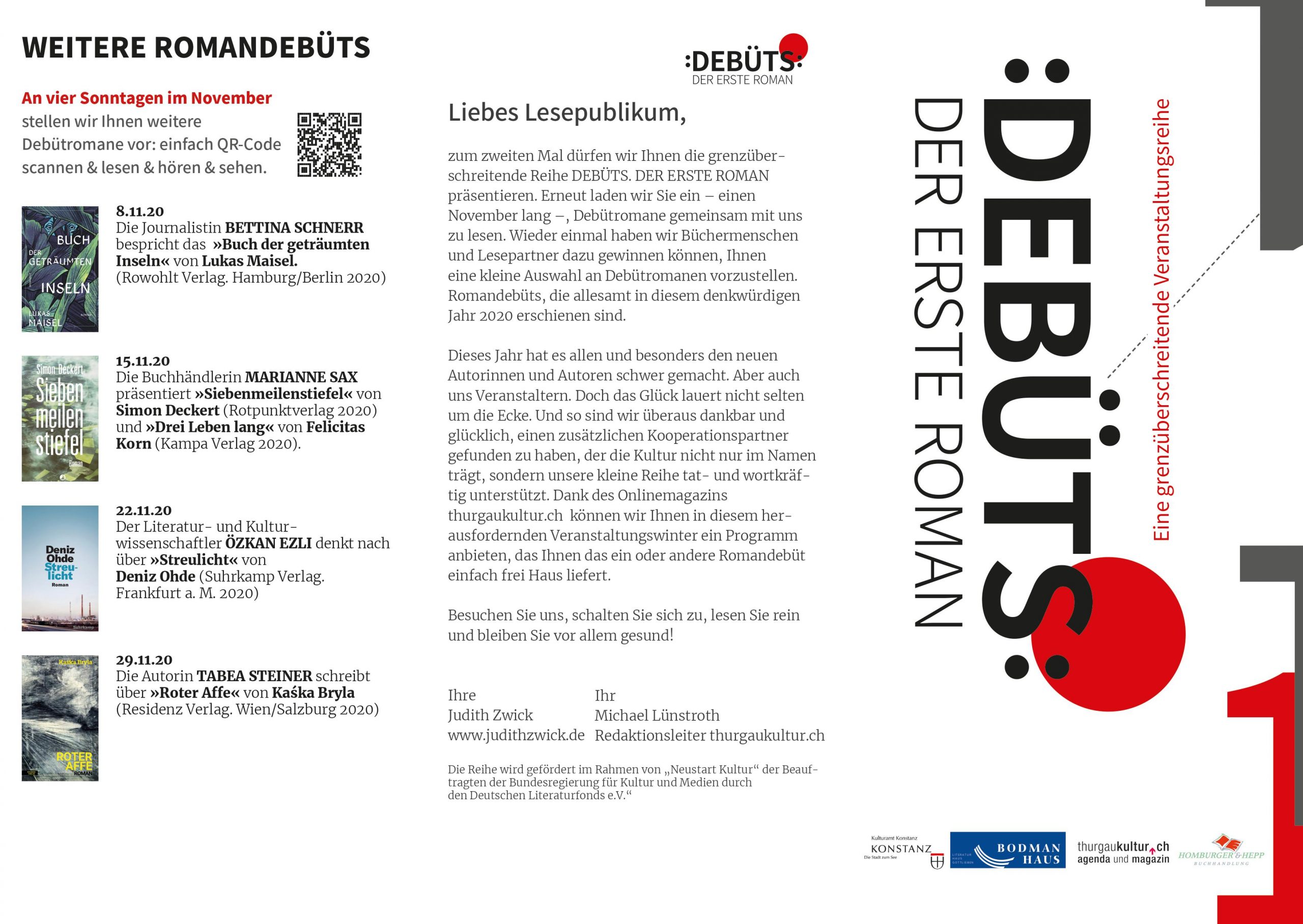 Nacht der Debüts – JUDITH ZWICK